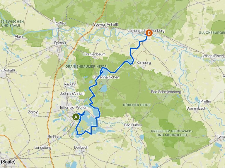 2020-19 SüdLand 7 Wasserreich Goitzsche und Ferropolis | Fahrradtour ...